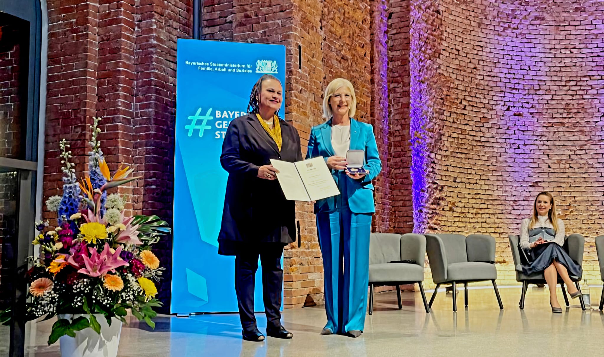 Germany: Modupe Laja honoured with Bavarian State Medal for Social ...
